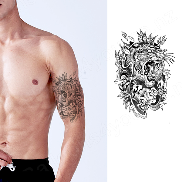 Arm Shoulder Temporary Tattoos – Bt261 - NZ Tattoos